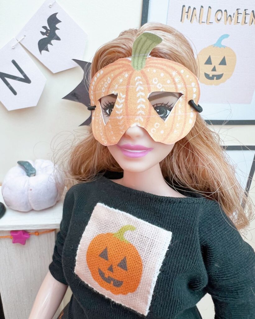 Cute Halloween masks for your dolls - Galaxia Dolls